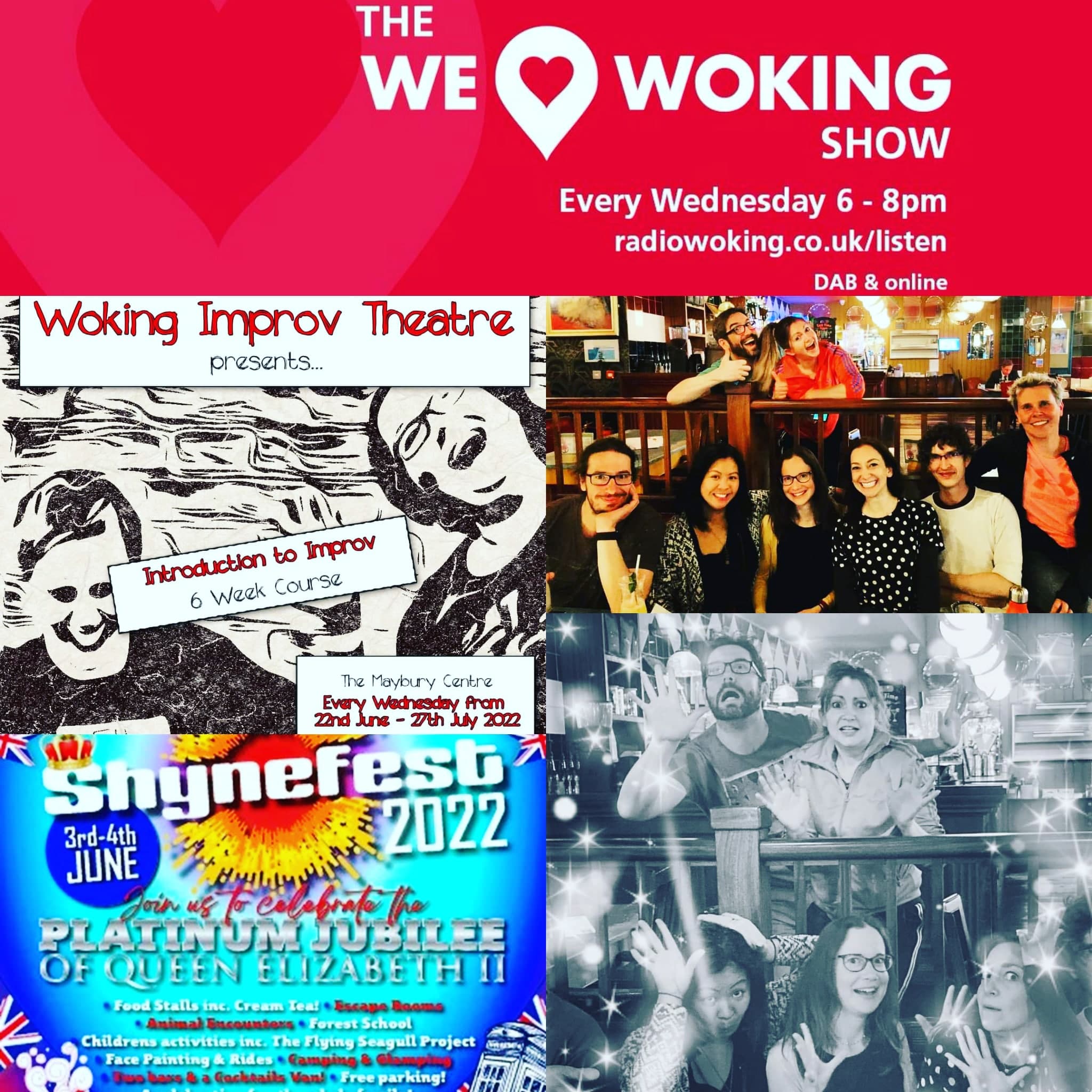 The We Love Woking Show 1/6/2022 – Woking Improv Theatre – Radio Woking
