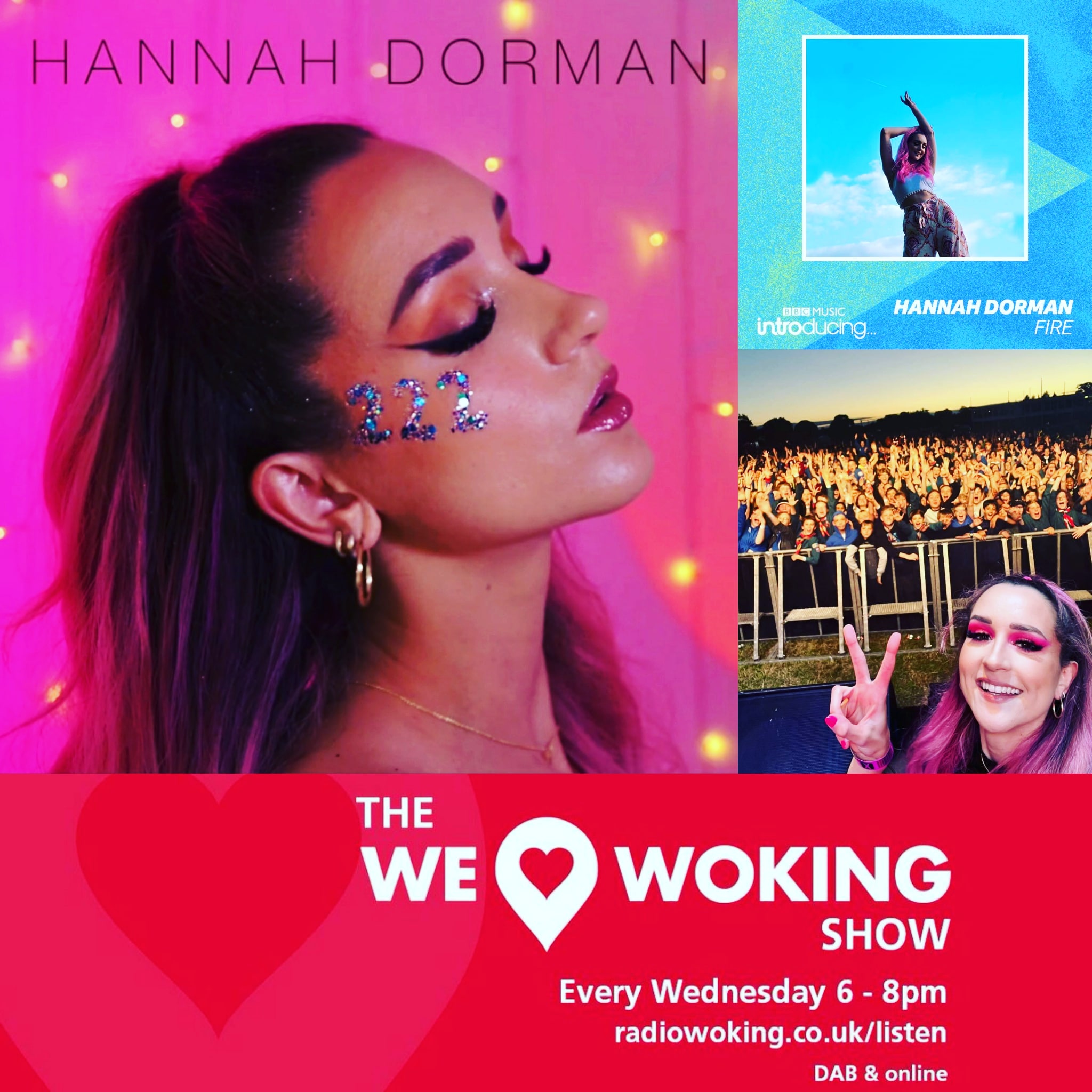 The We Love Woking Show 3/8/2022 - Hannah Dorman '222' - Radio Woking