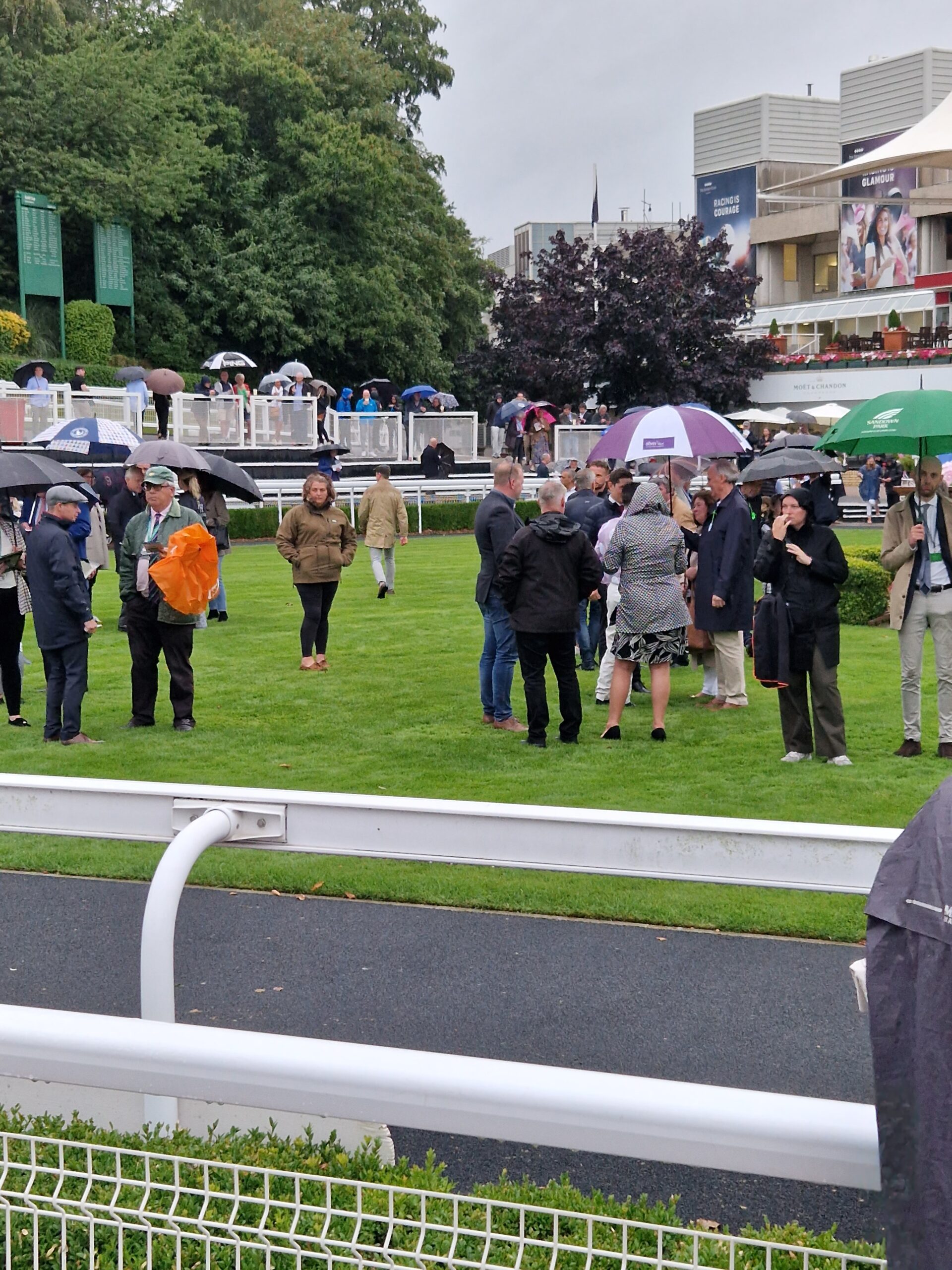 Champion jockey Buick strikes twice in the Sandown rain – Radio Woking